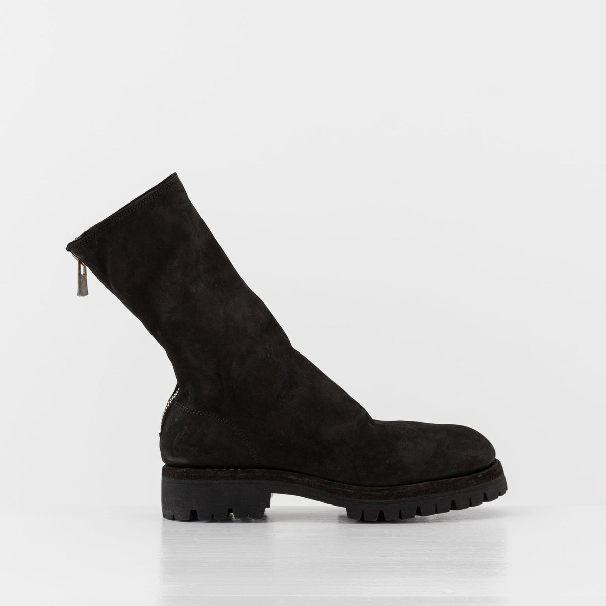 Guidi Back Zip Boot 788V in Black at Worthwhile